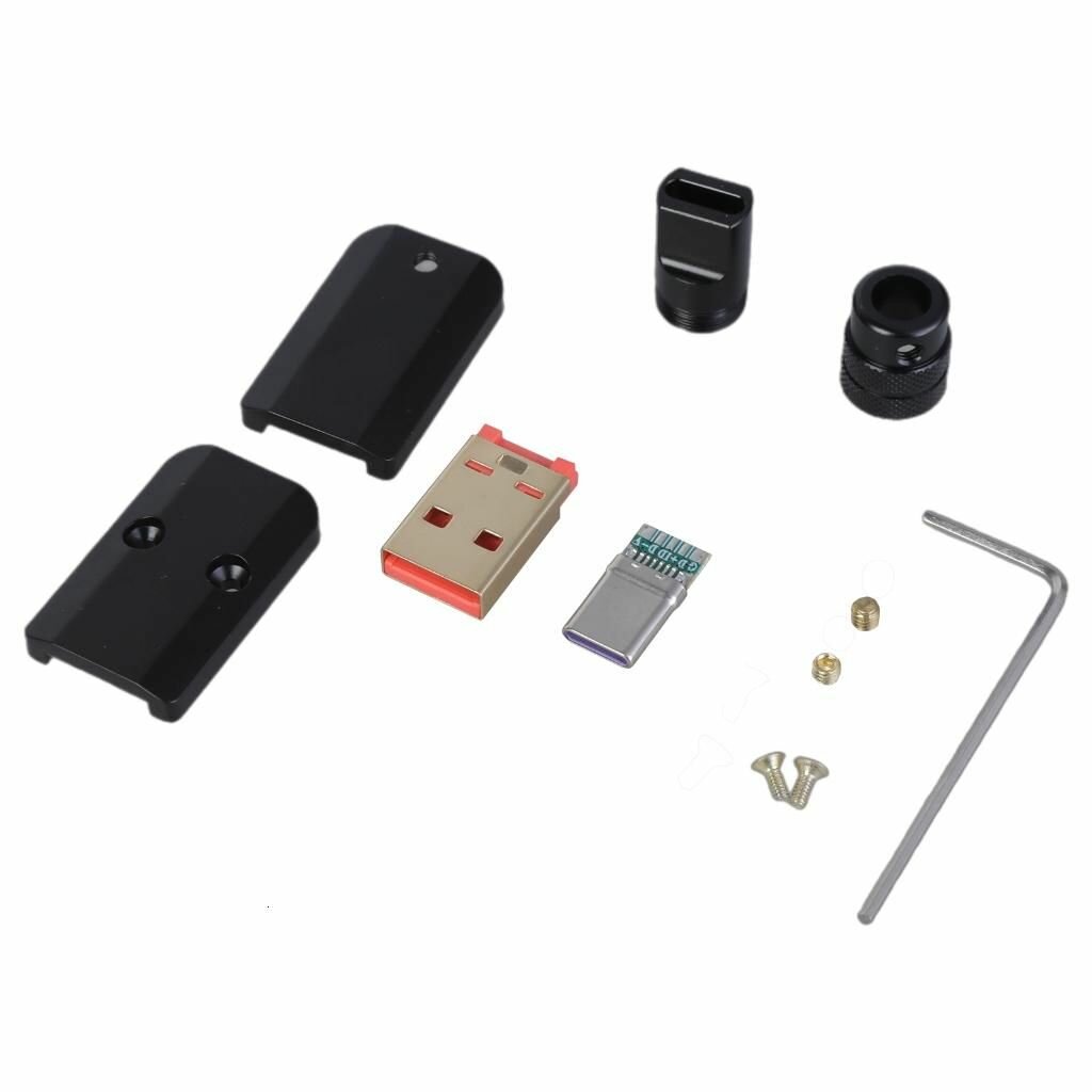 USB 2.0 Type-C разъём, Черный