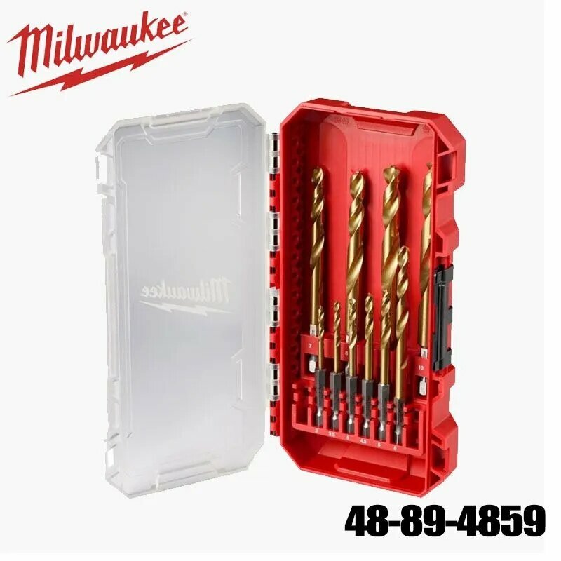 Milwaukee 48-89-4859 10 комплектов металлических долото