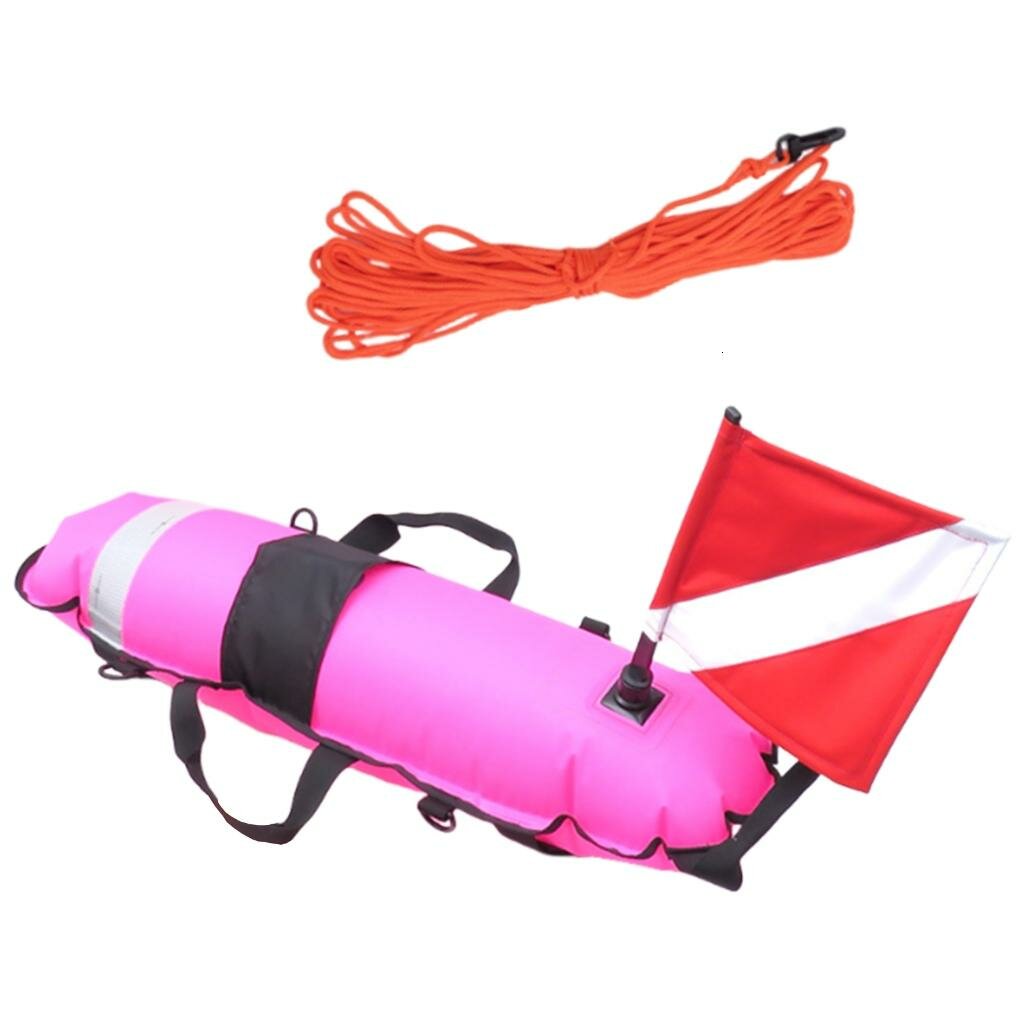 Маркерный буй для дайвинга, Розовый