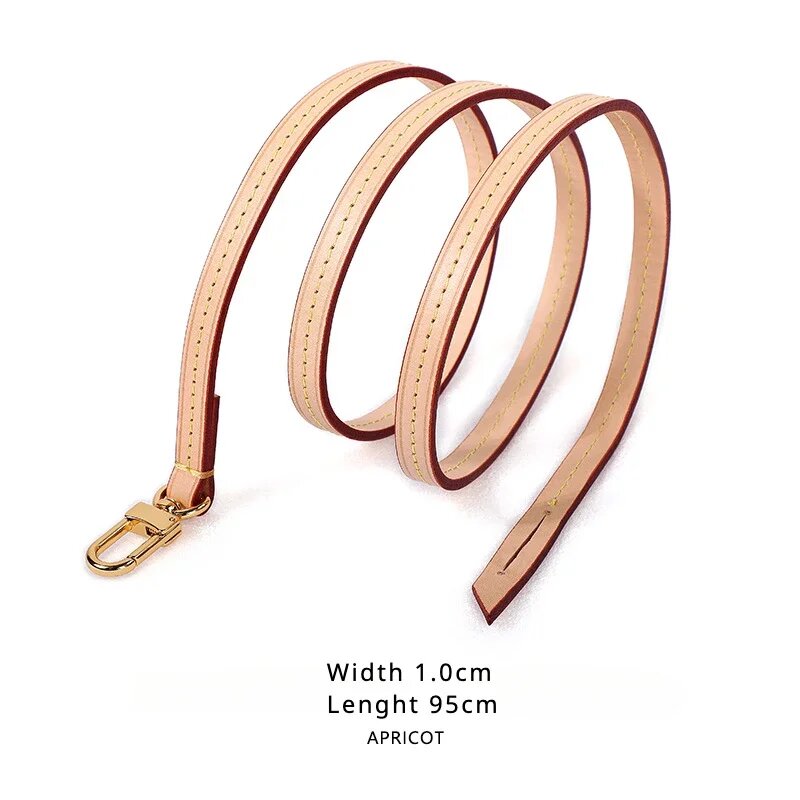 Сумка-кошелек из натуральной кожи для LV Neverfull Коричневый, Apricot 1CM 95CM