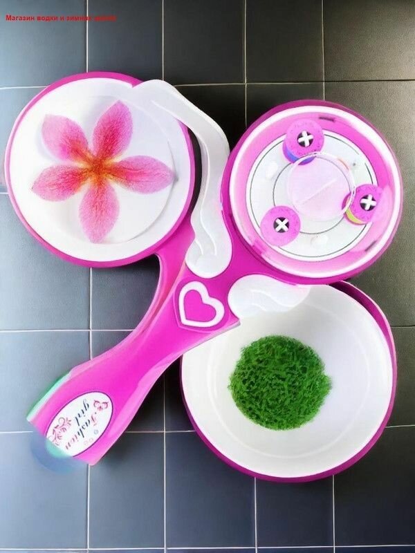 Эксклюзивный детский набор UnBish для создания причесок, включающий автоматический стайлер и прибор для плетения косичек и жгутиков