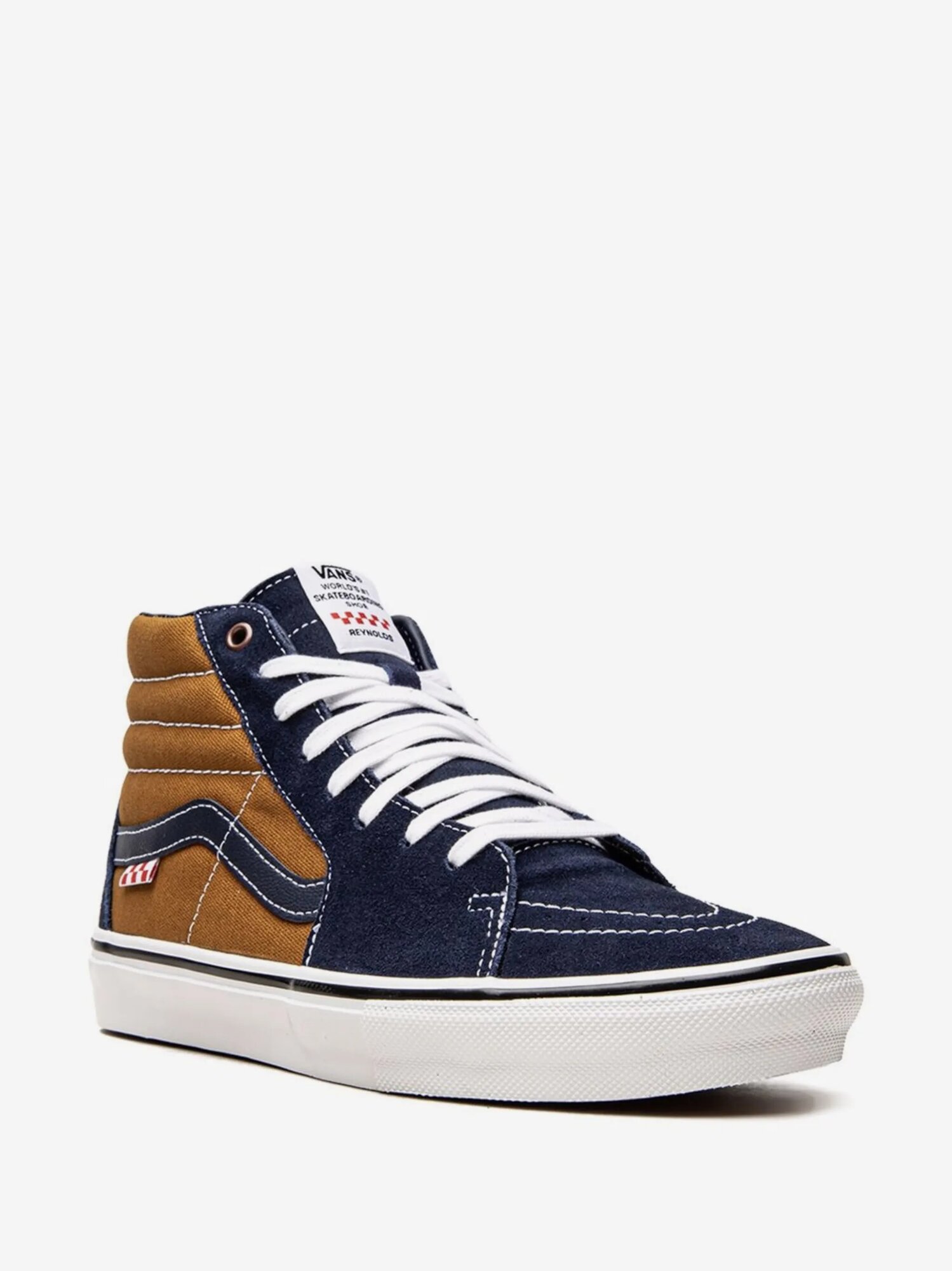 Кроссовки VANS SK8-Hi, размер 7,5 US, синий — фото 1