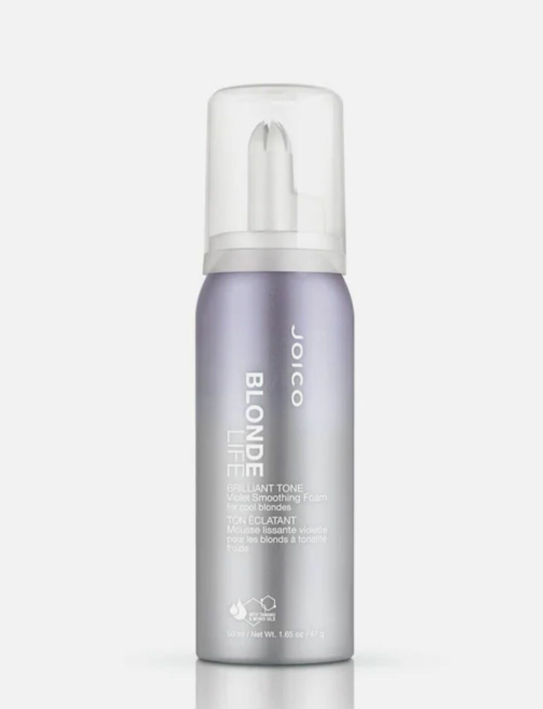 Крем-пена тонирующая с разглаживающим эффектом JOICO brilliant tone violet smoothing foam