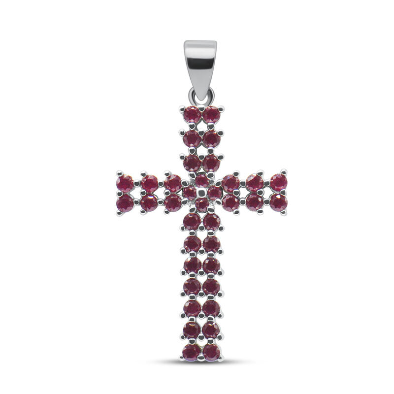 Подвеска, серебро, 925 проба, фианит