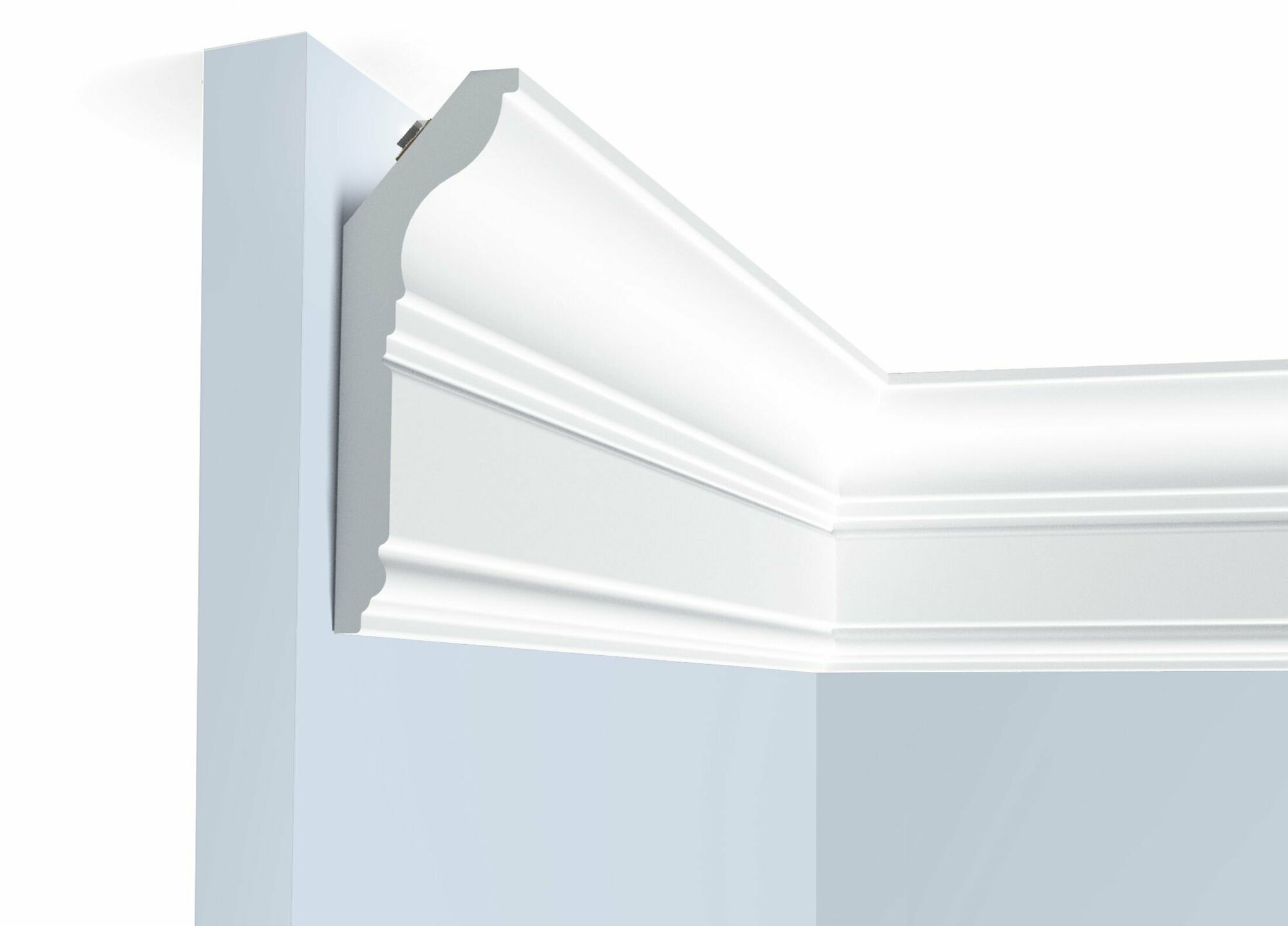 Карниз ударопрочный HiWood L1902M (100*33*2000 мм)