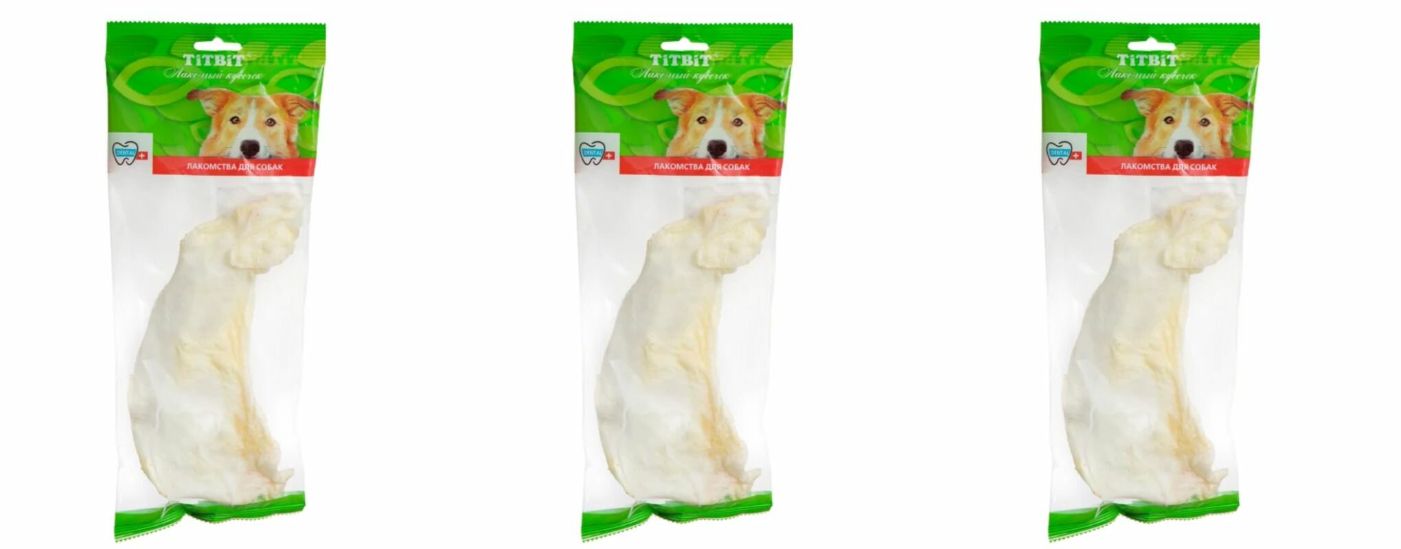 Titbit Лакомство для собак, Хрящ лопаточный говяжий, 3 шт