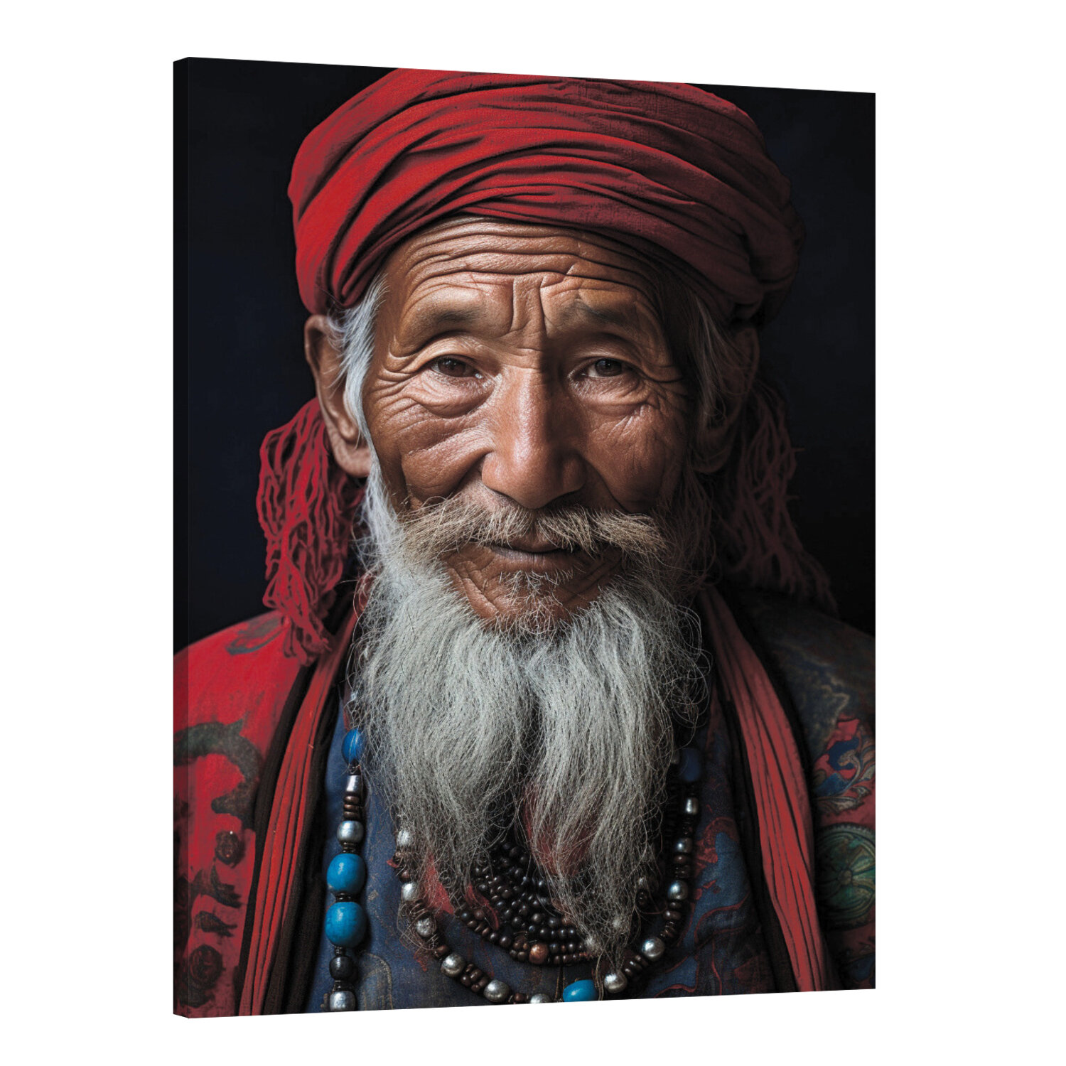 Интерьерная картина 50х70 "Дедушка"