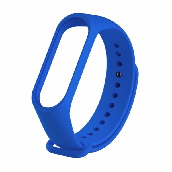 Ремешок плетенный нейлоновый эластичный RedLine для Xiaomi Mi Band 6 Blue