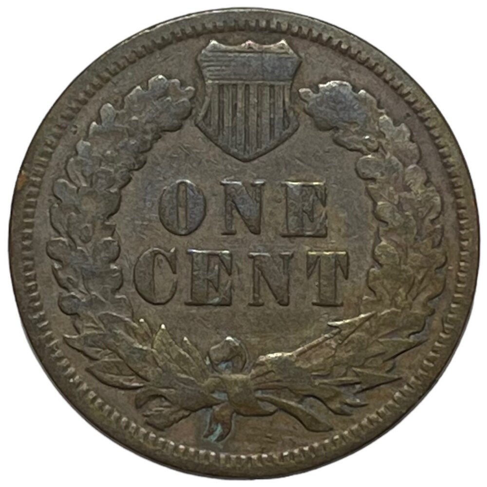 США 1 цент 1905 г. (Голова индейца)