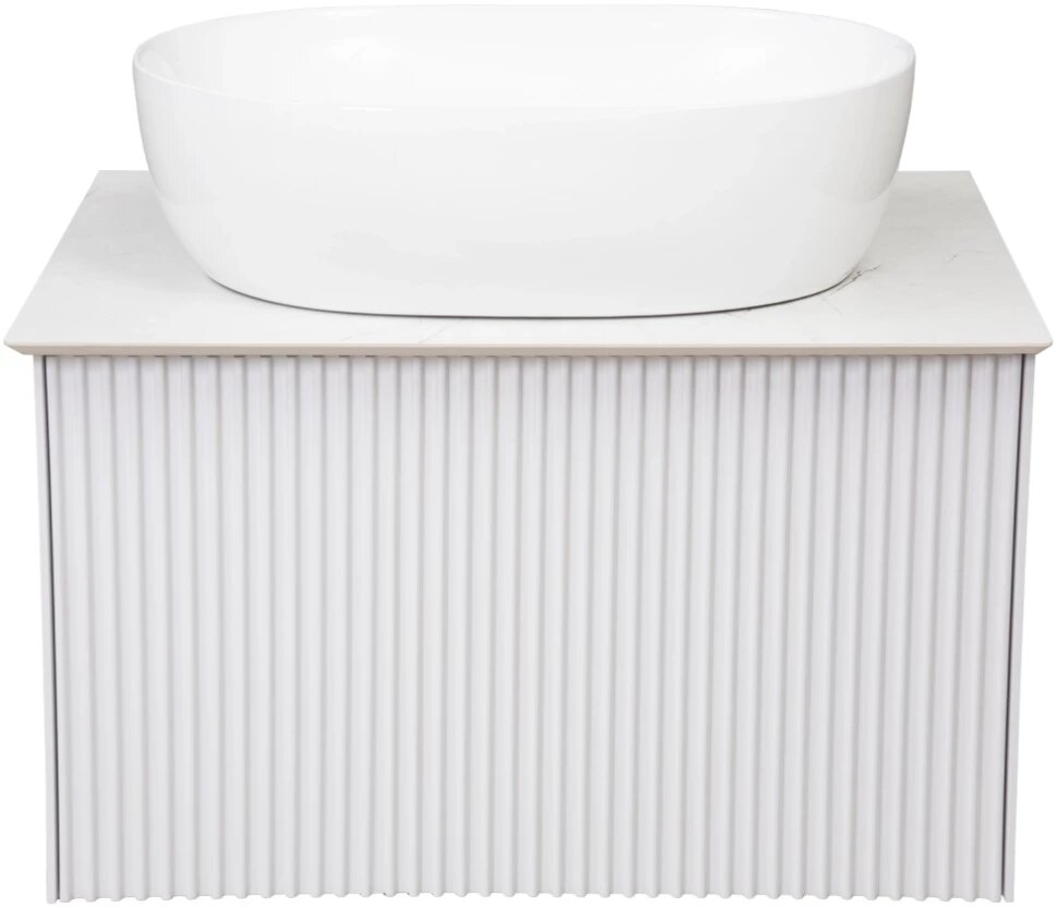 Тумба белый матовый 59 см La Fenice Terra FNC-01-TER-B-60