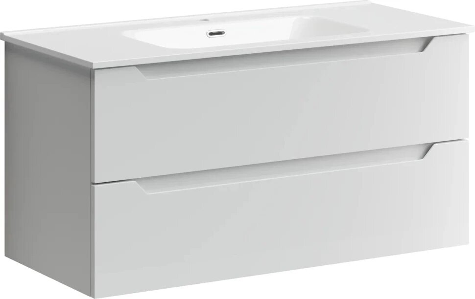 Тумба белый глянец 99 см Sancos Norma 2.0 NR2.0100W