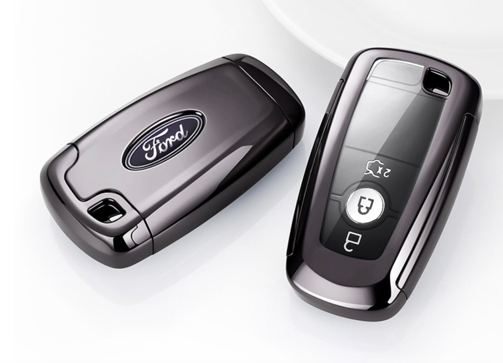 Защитный чехол MyPads M-236655 для автомобильного ключа зажигания марки Форд Ford Focus Mondeo Fiesta Explorer V Mustang Transit EcoSport Kuga с вы.