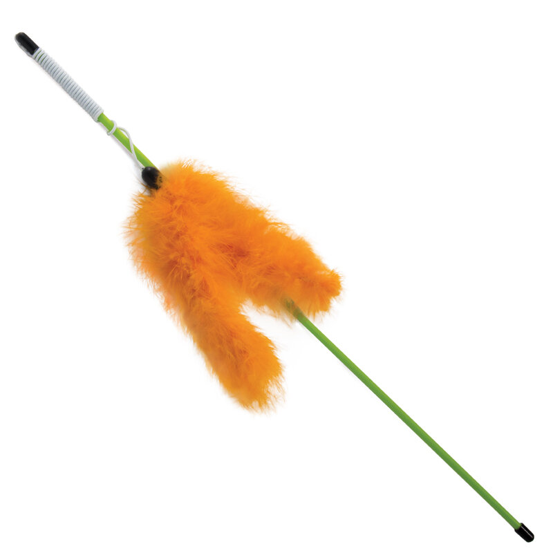 Игрушка-дразнилка для кошек "Кисточка", 120/50см, бренд Triol