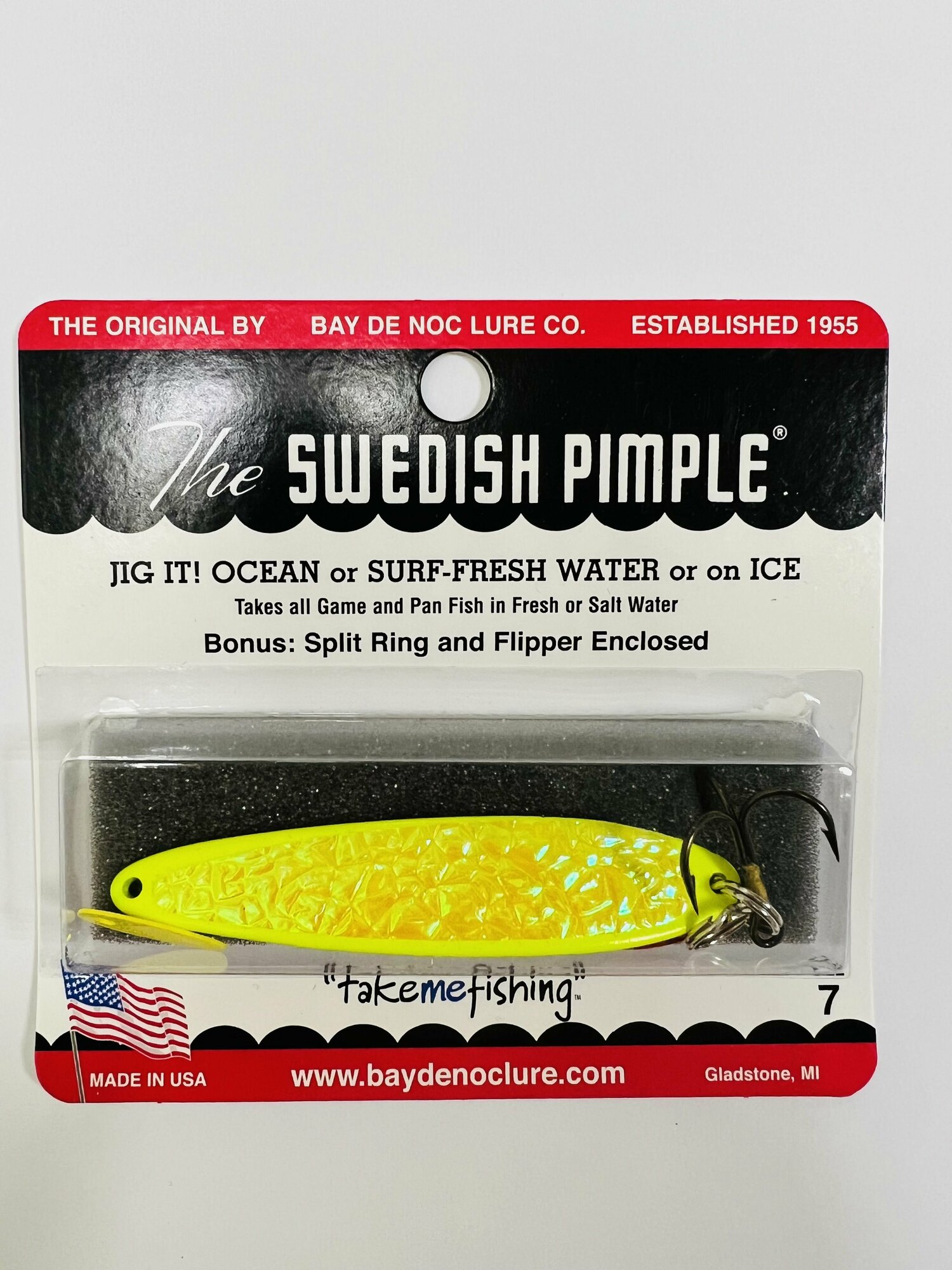 Блесна зимняя The Swedish Pimple 7