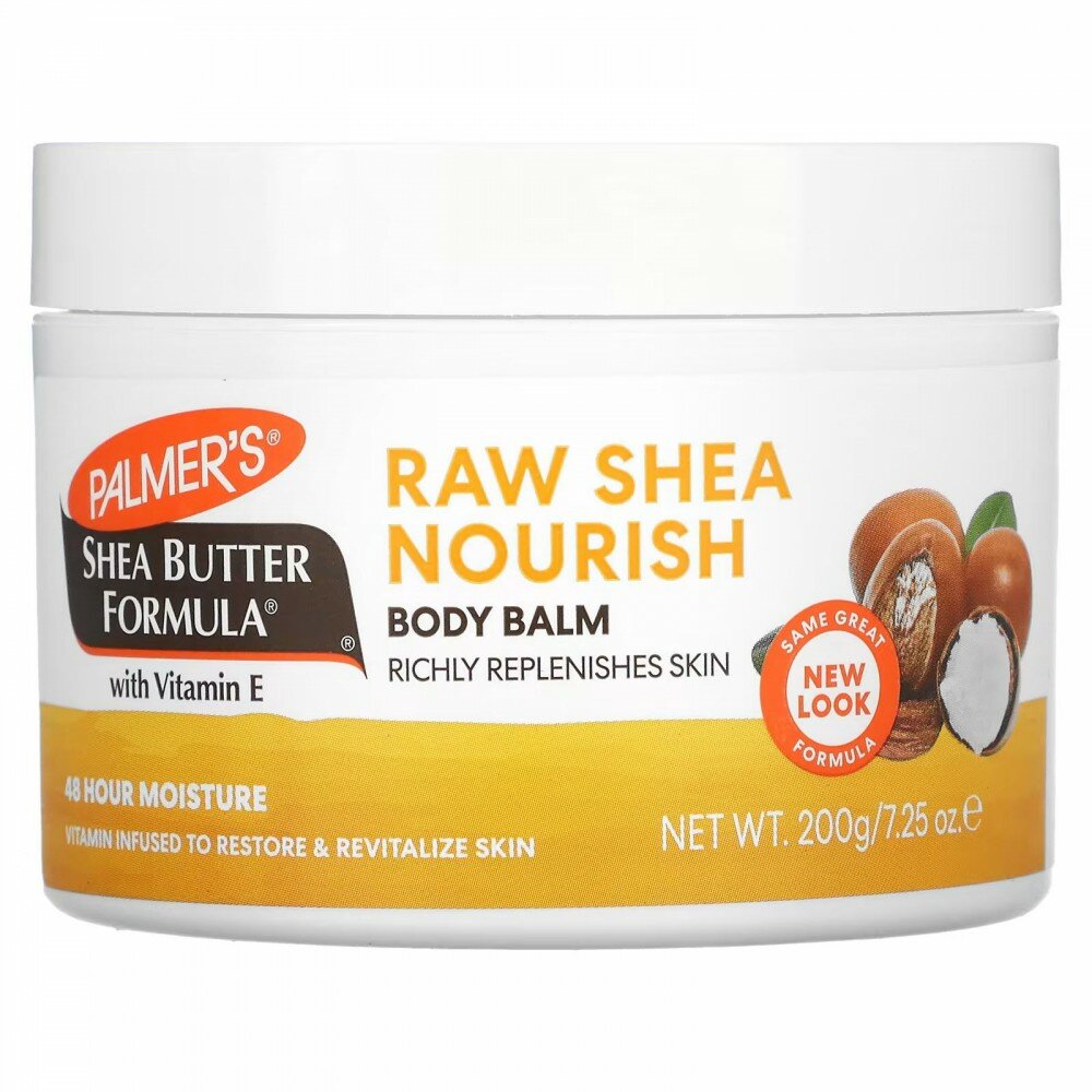 Palmer's, Shea Butter Formula® с витамином Е, бальзам для тела, 200 г (7,25 унции)