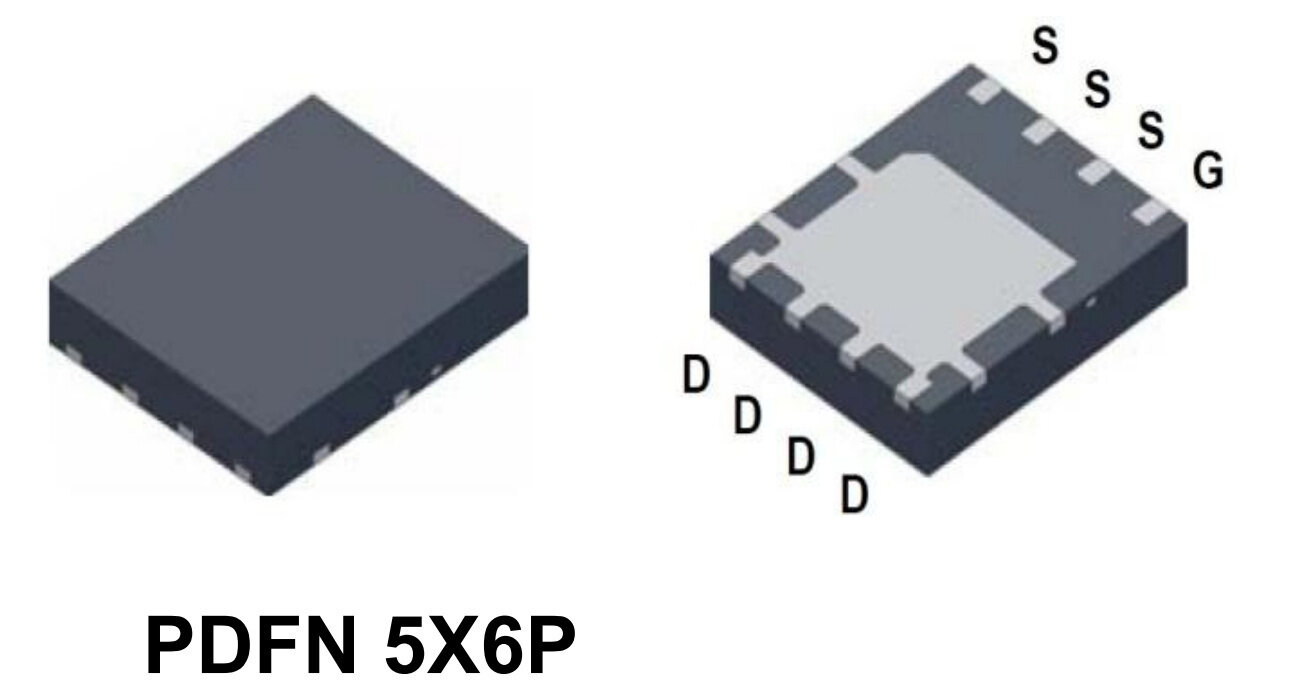 Микросхема PK608BA N-Channel MOSFET 40V 87A PDFN5x6P