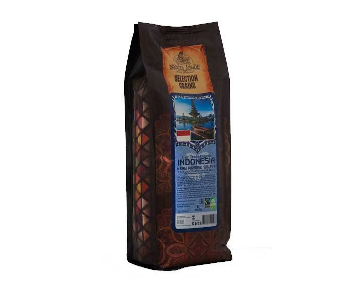 Кофе в зернах "Broceliande" Индонезия, арабика, средняя обжарка