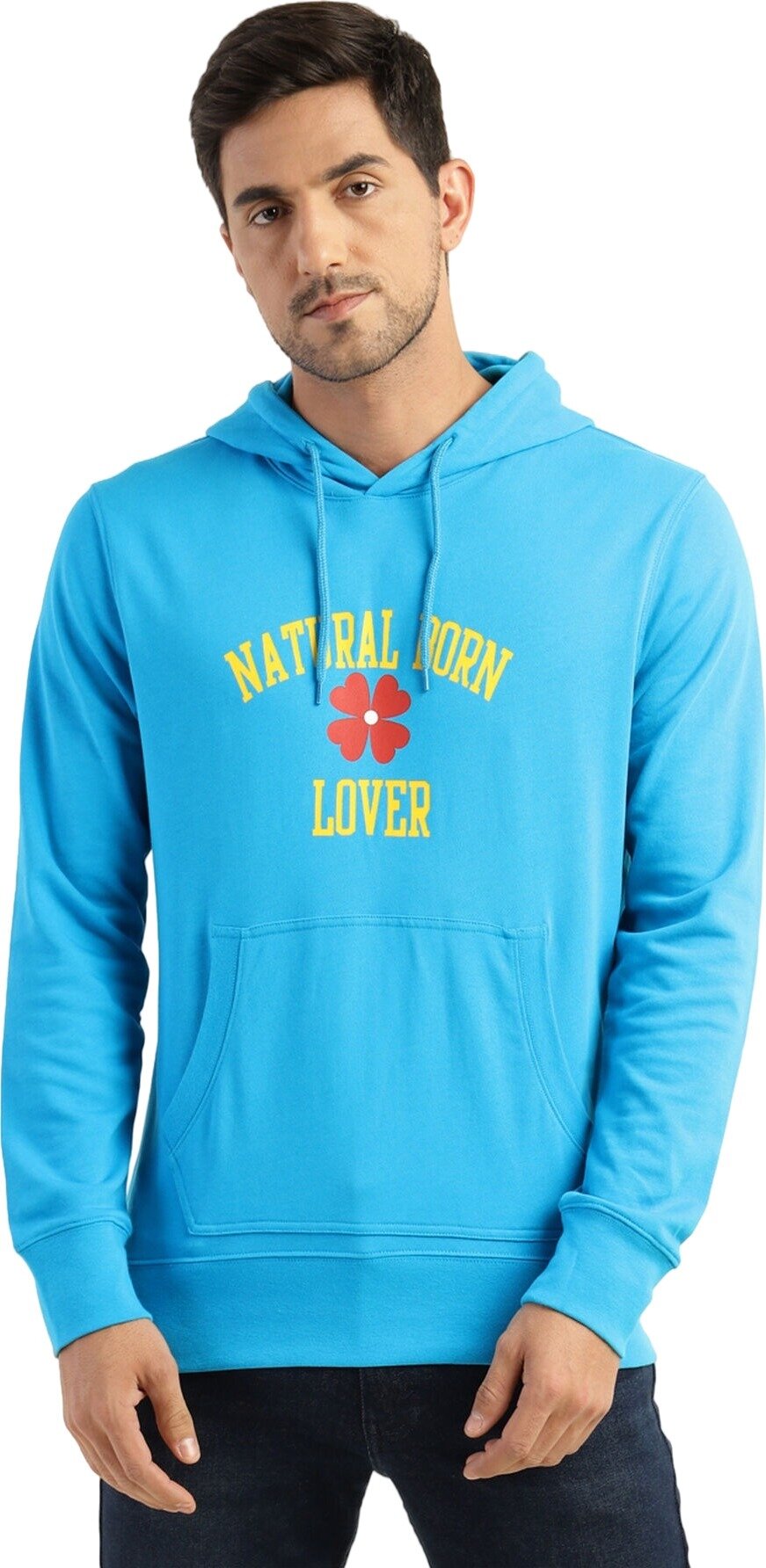 Худи Men Printed Hooded Sweatshirt