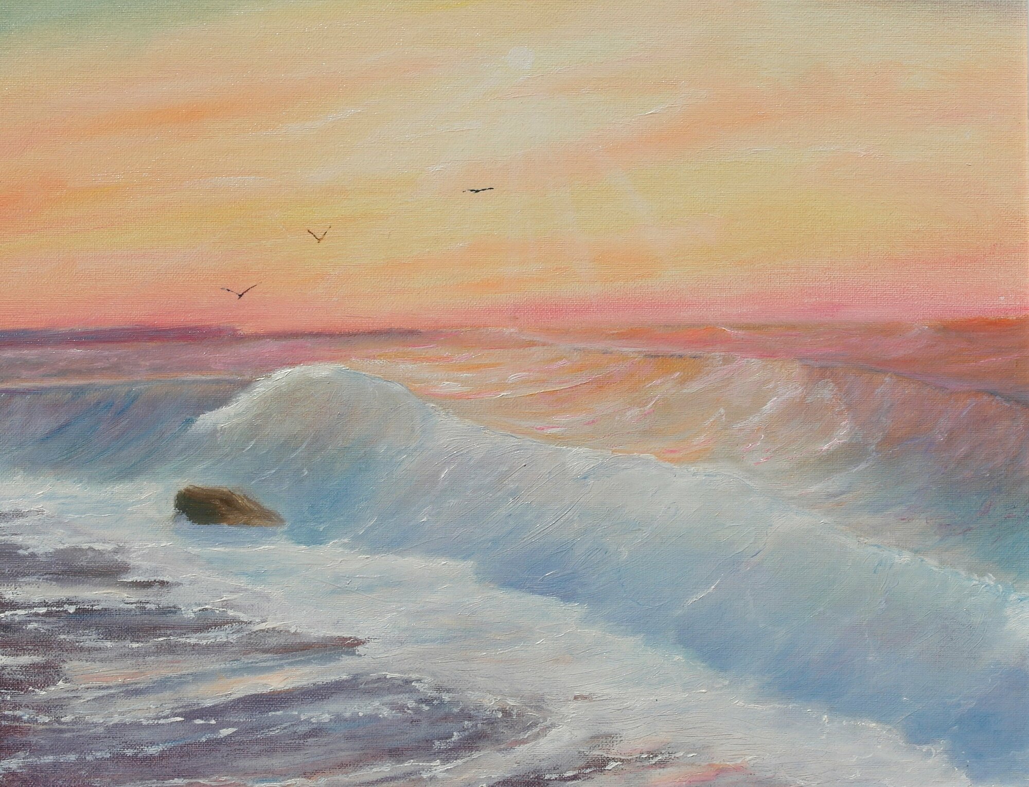 В розовых тонах