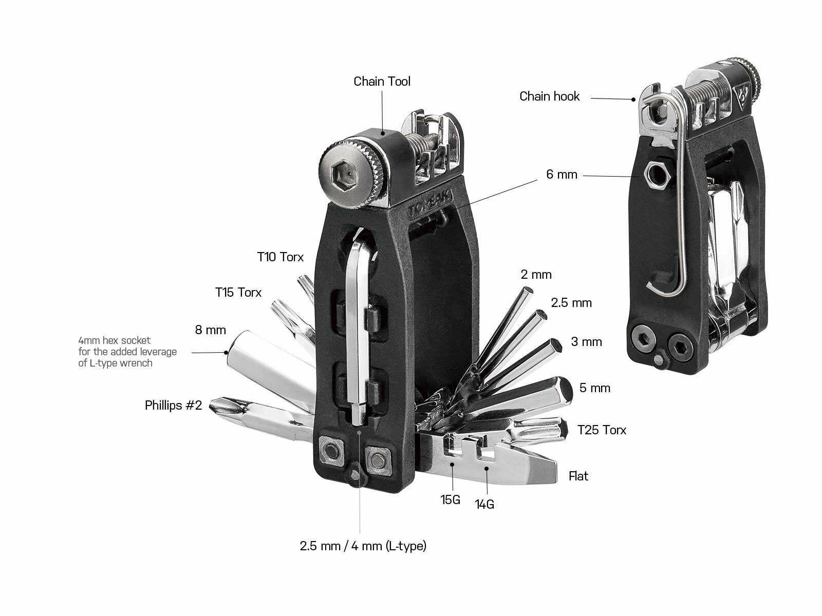 Мультитул Topeak Ninja 16 — фото 1