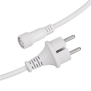 026106 Шнур питания ARD-CLASSIC-ICEFALL-1.5M White (230V) (ARDCL, Закрытый)
