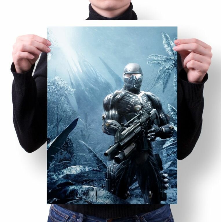 Плакат Crysis, Кризис №7, А4 (29-21 см)