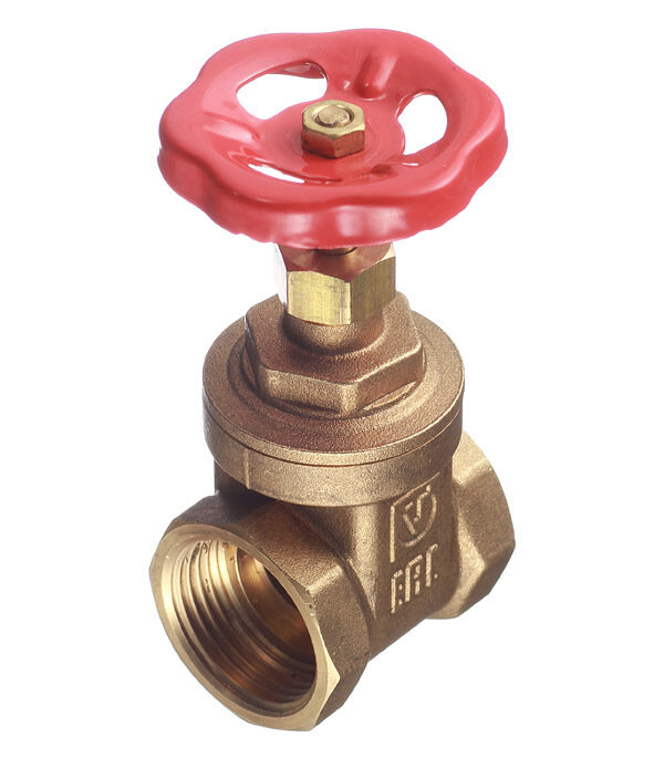 Задвижка клиновая латунный Valtec 1 ВРг х 1 ВРг вентиль VT.012. G.06