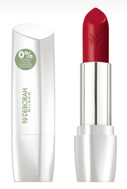 Помада для губ Deborah Milano Formula Pura Lipstick, тон 10 Огненно-красный, 4,4 г
