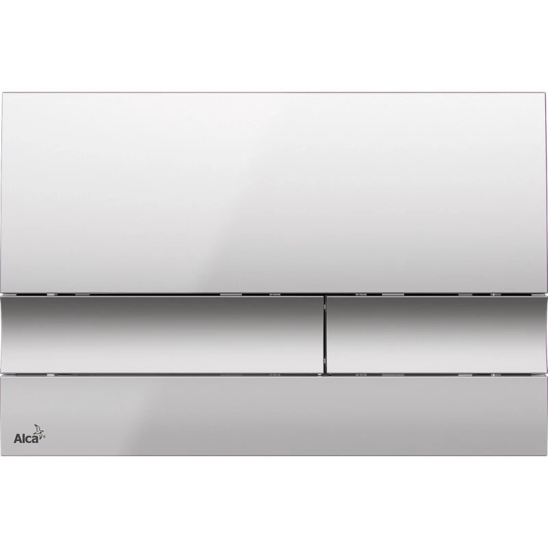 Кнопка смыва AlcaPlast M1722 для инсталляции, матовый хром