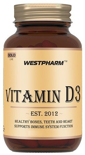 WESTPHARM Gold Line Vitamin D3 600 МЕ (120капс)