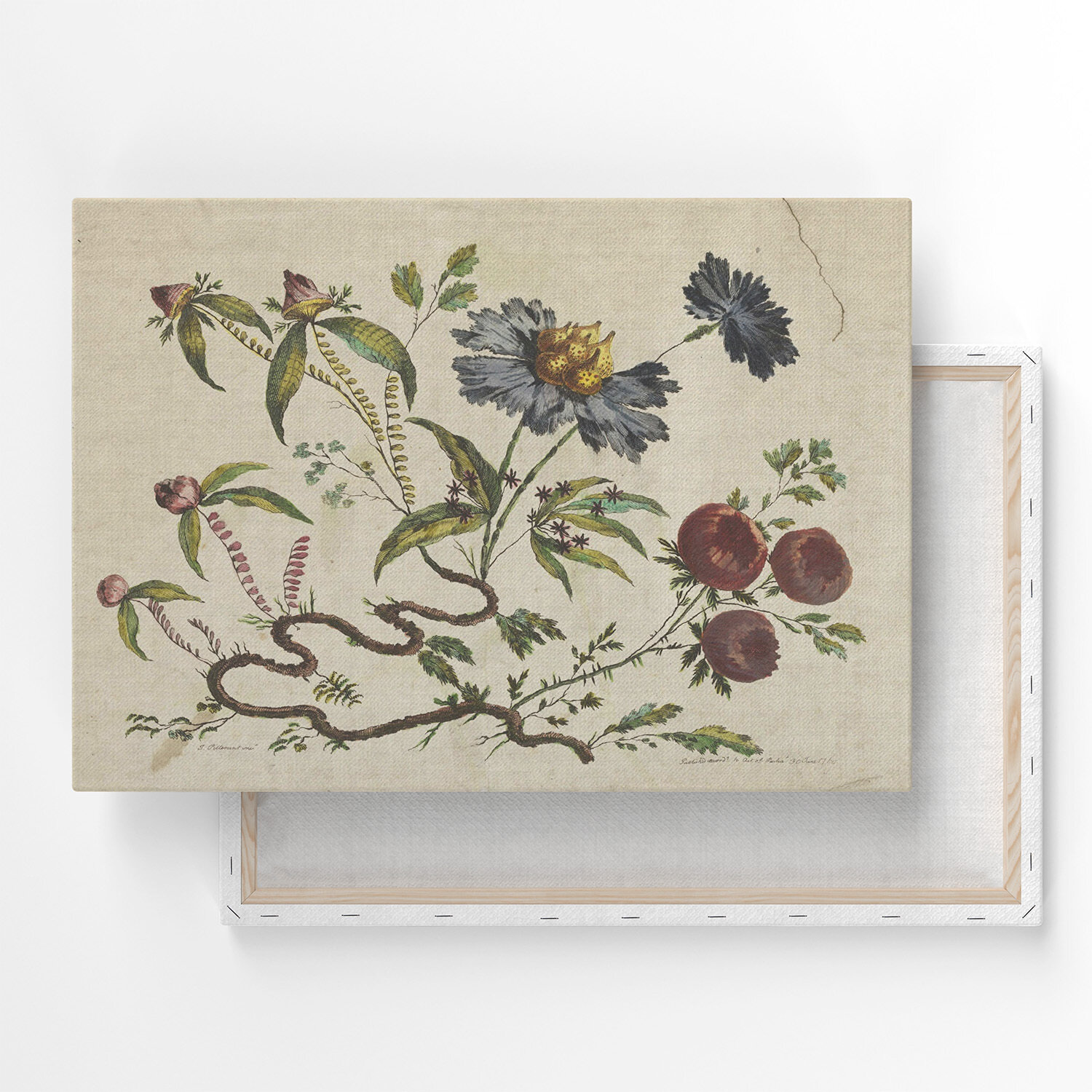 Картина на холсте, репродукция / Жан-Батист Пильман - Flower Boughs / Размер 30 x 40 см