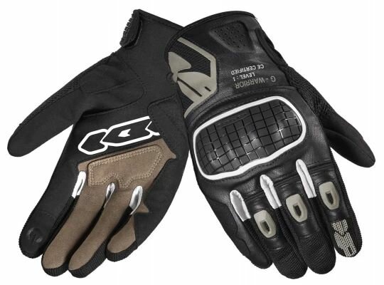 Мотоперчатки SPIDI G-WARRIOR Black/Sand, XL