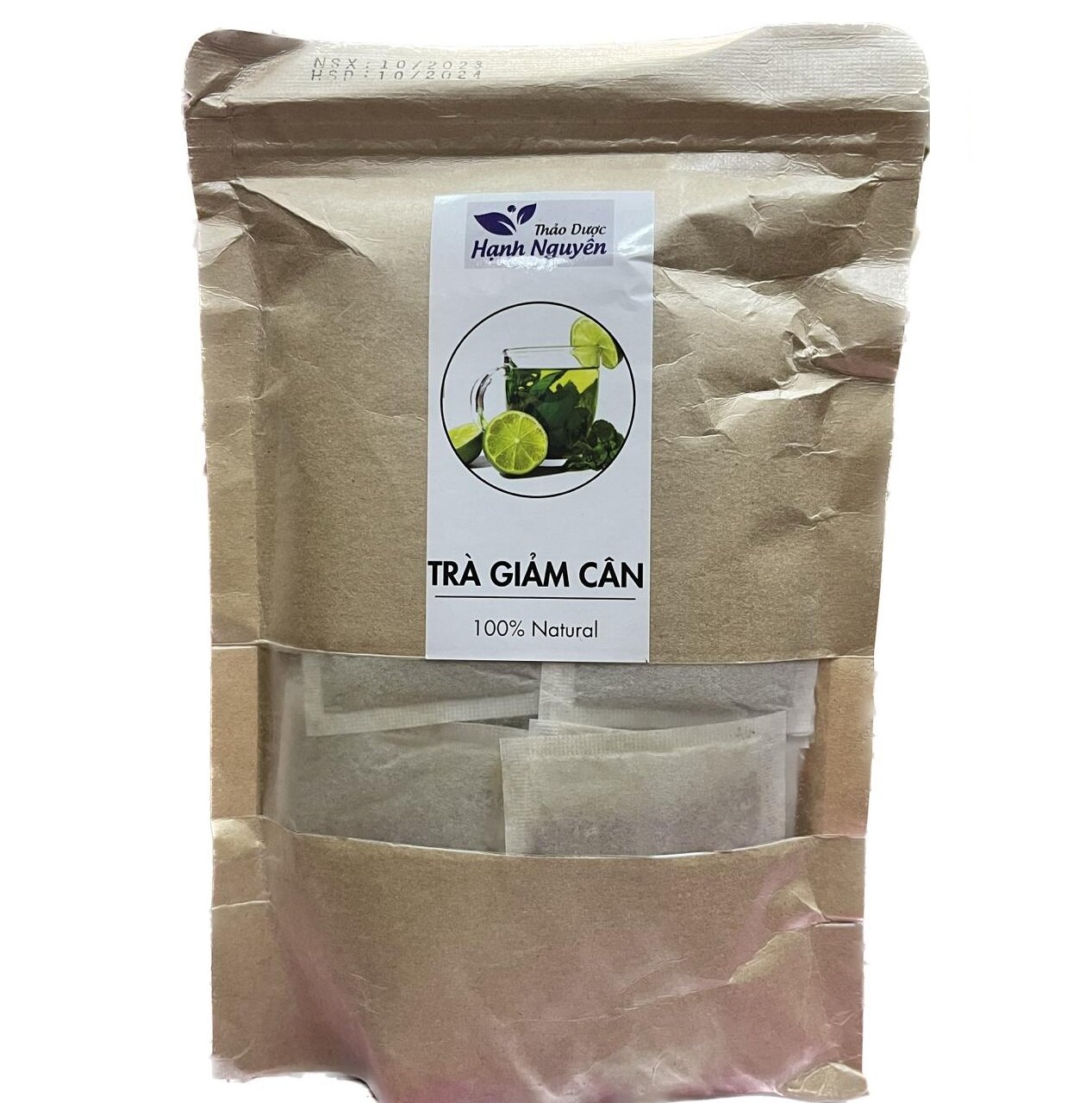 Натуральный чай для похудения 50 пакетиков Вьетнам