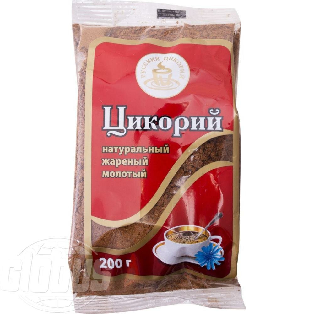 Цикорий молотый русский цикорий натуральный, 200г x 3 упаковки