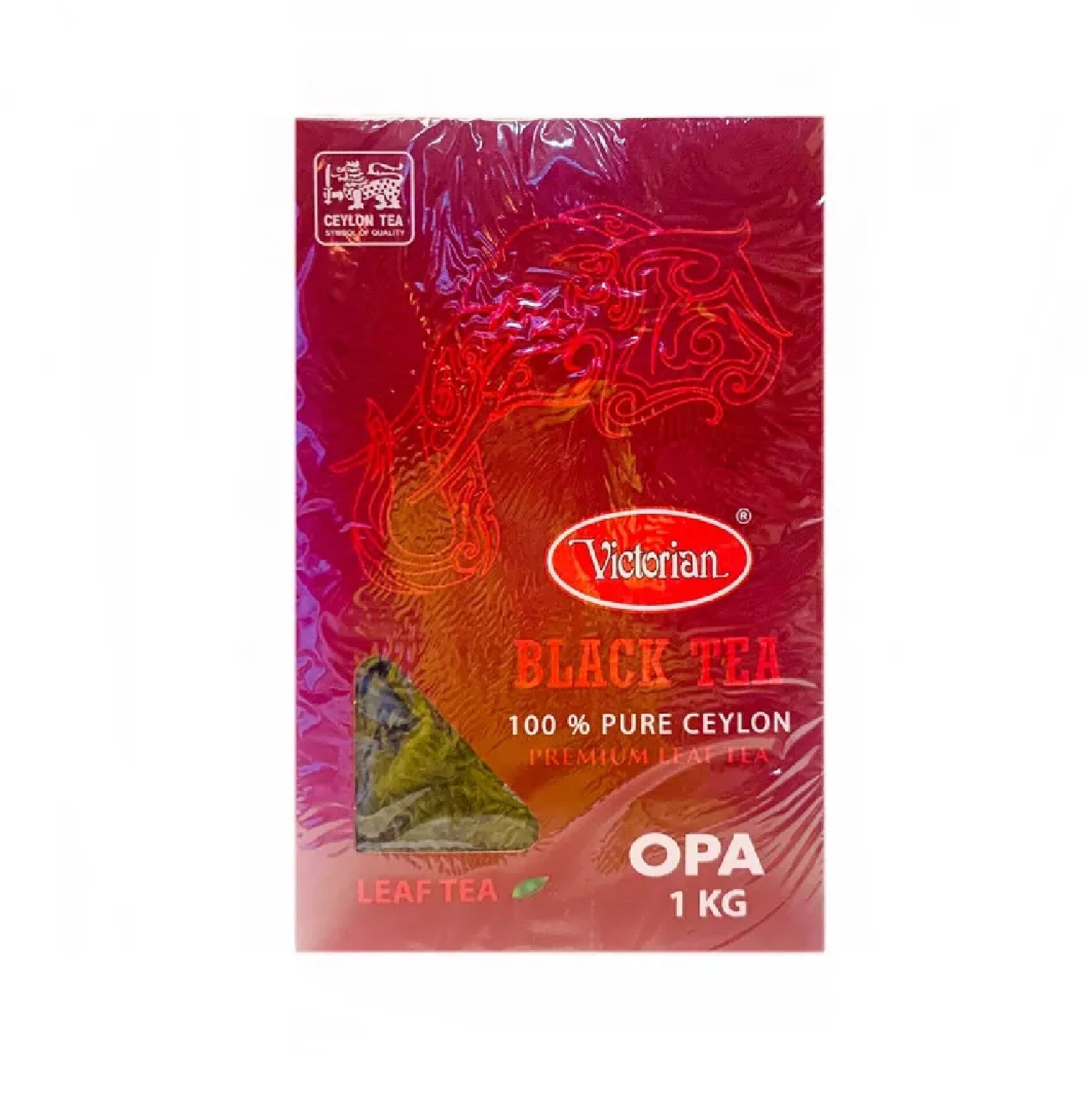 Чай черный VICTORIAN, крупнолистовой, 100% цейлонский чай, 1 кг