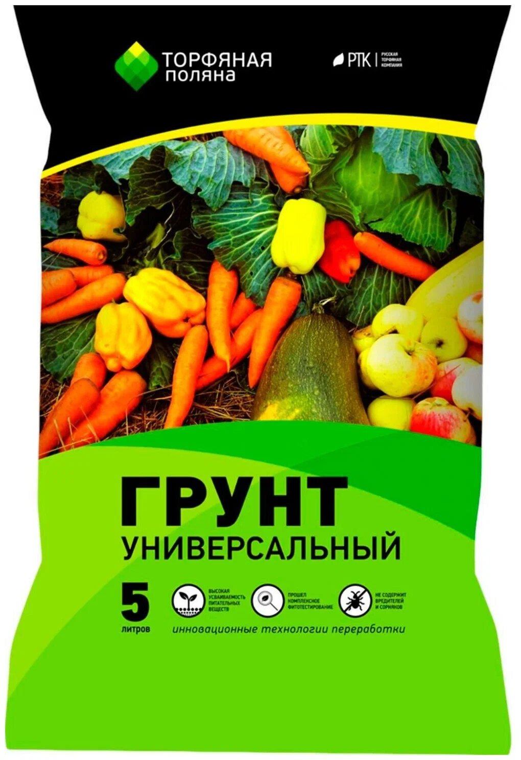 Грунт универсальный Торфяная поляна (5 л)