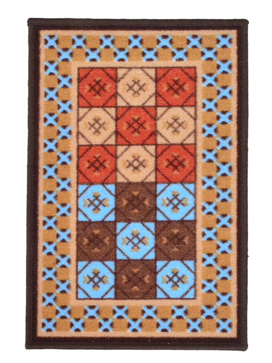 Коврик на резиновой основе Нью Соса 30464-23066-40 размер 100х150