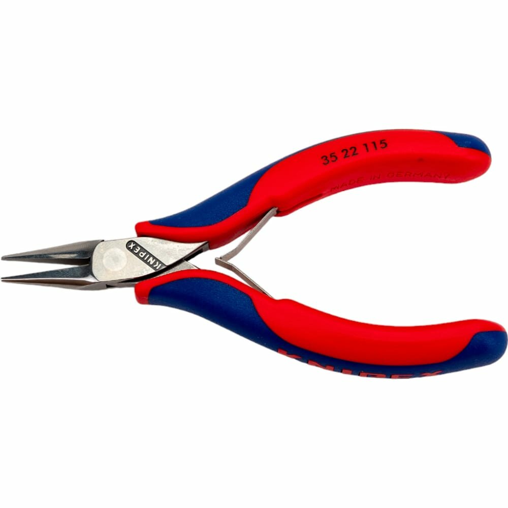 Захватные плоскогубцы для электроники KNIPEX KN-3522115 двухкомпонентная формула