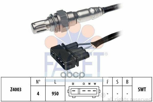 Лямбда-зонд NISSAN KUBISTAR 1.2 Facet арт. 108280