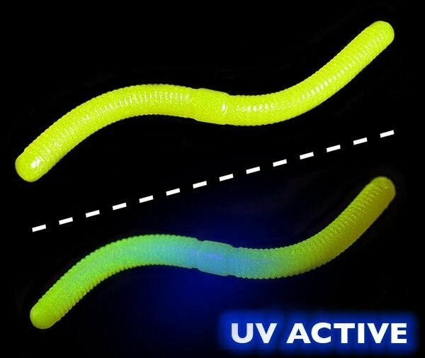 Мягкие приманки Jara Baits Trout Series ROYAL JUM-JUM-80 Сыр # 702 UV (8шт), в банке