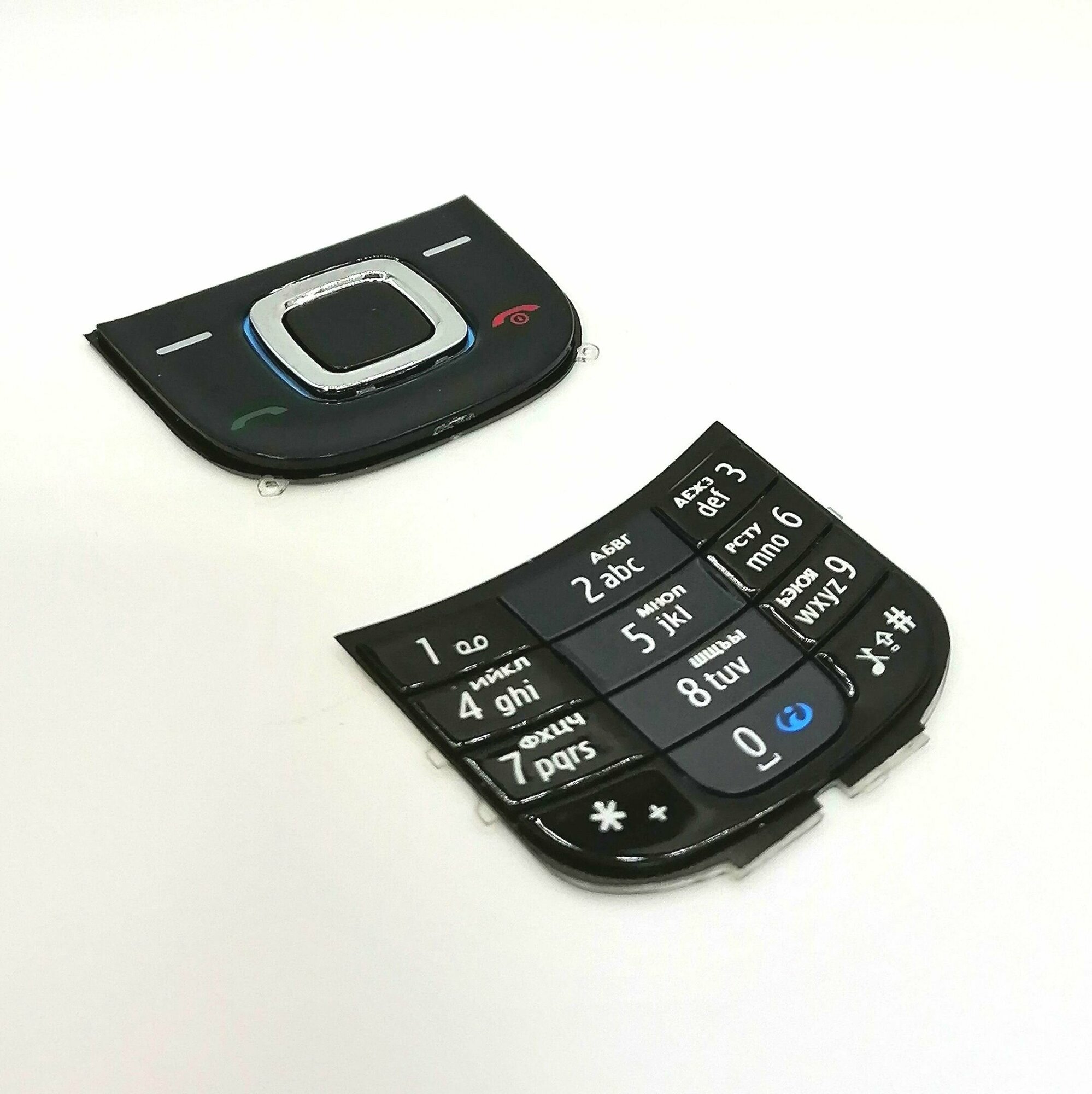 Клавиатура Nokia 2680s черная (2 части) Тип: Запчасть для мобильного устройства Цвет товара: черный