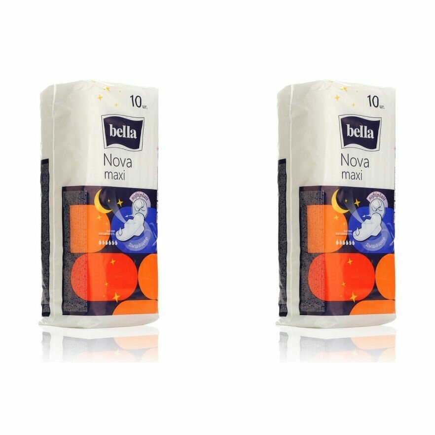Bella прокладки гигиенические Nova Maxi Soft, 2 шт /