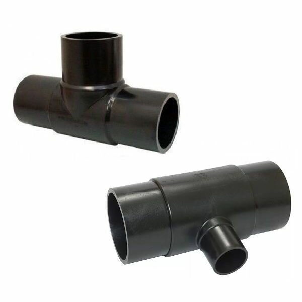 Тройник 63 х 32 мм для труб ПНД, литой, неравнопроходной, SDR11