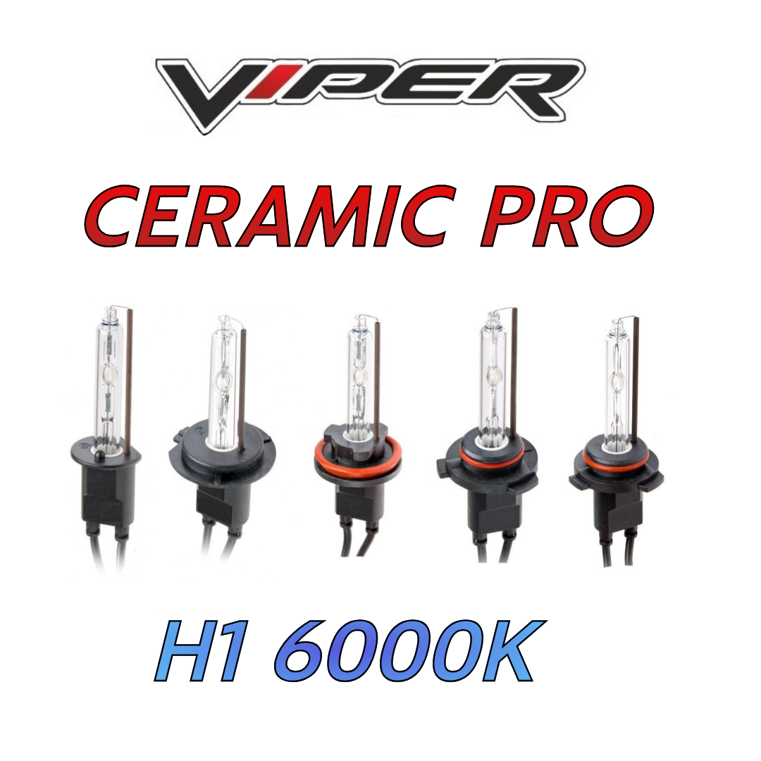 Ксеноновые лампы Viper Ceramic PRO H1 6000K 2шт.
