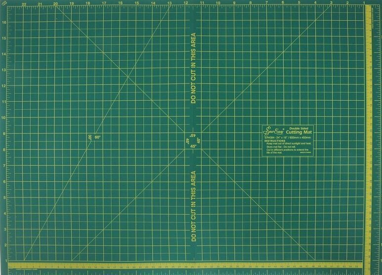 Мат складной для раскройного ножа, 609 мм x 457 мм, 24" x 18" hemline ER4094
