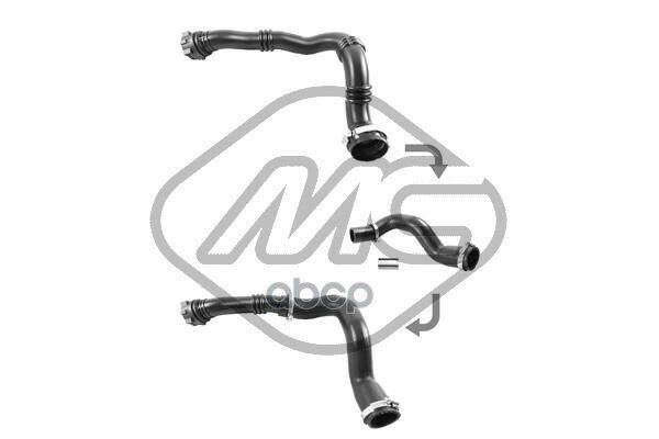 Патрубок турбины патрубок турбины RENAULT LAGUNA III (BT0/1) LAGUNA III Grandtour (KT0/1) LATITUDE (L70_) METALCAUCHO арт.