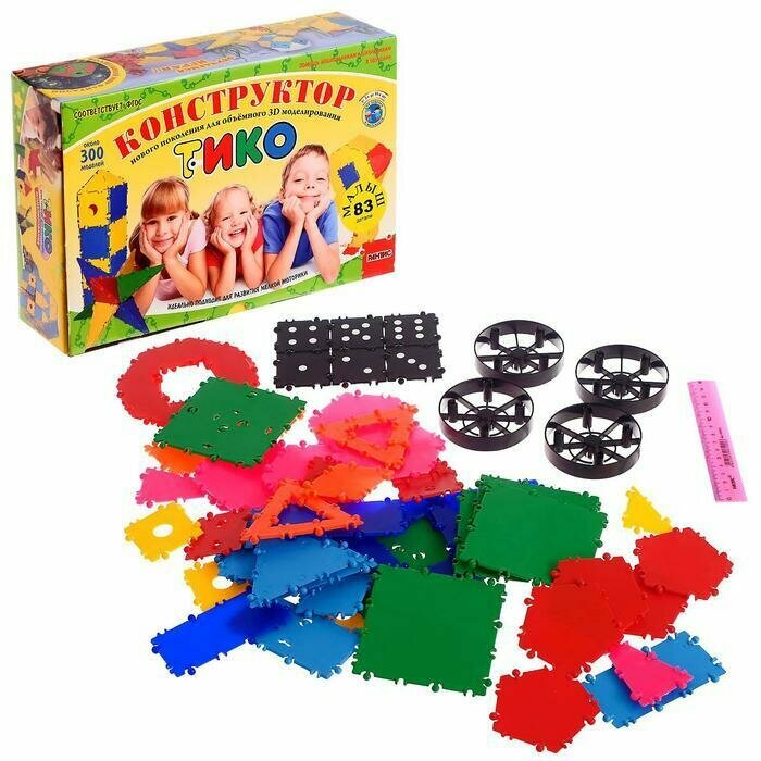 Конструктор тико Малыш , 83 детали