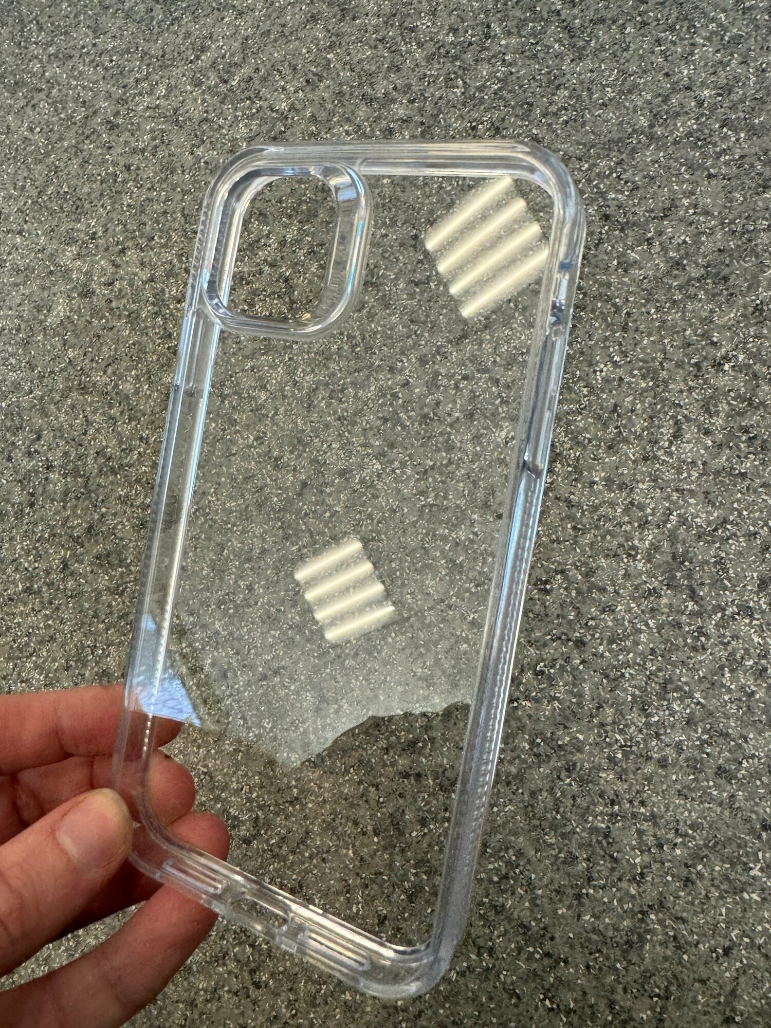 Чехол панель накладка бампер MyPads Asec для iPhone 13 Pro Max тонкая пластиковая крышка прозрачная полная окантовка полностью прозрачный MyPads