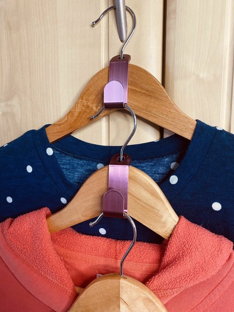 10шт. Крючки для вешалок-плечиков/красный