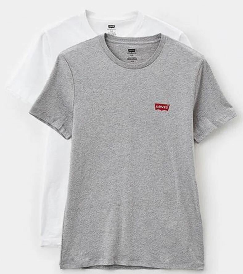 Футболка Levi's, размер M, серый — фото 1